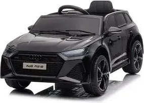 Eljet Dětské elektrické auto Audi RS 6 černá / 50 W / Rychlost: 2-3 km