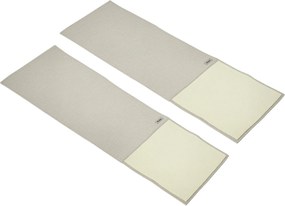 PawHut 2-dílná škrábací podložka na ochranu sedací soupravy - sisalová škrábací rohož pro kočky 130 x 45 x 0,3 cm | Aosom
