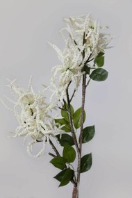 Bílá chuchmina umělý květ 101cm