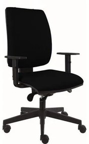 Manutan  Kancelářská židle Yoki Synchro, černá