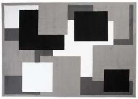 Moderní kusový koberec CHEAP T968A šedý Rozměr: 160x220 cm