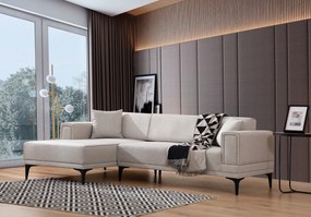 Hanah Home Rohová pohovka HORIZON krémová levá