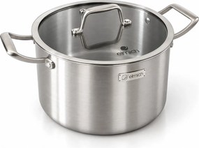 Elmich Velký nerezový hrnec Tria 28 cm (10 l)