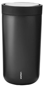 Termohrnek 0,2 l Stelton TO-GO CLICK - black/metallic