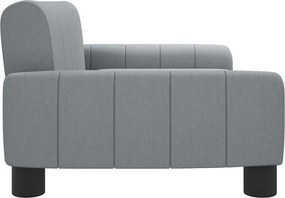 Pelíšek pro psy světle šedý 70 x 45 x 30 cm textil 171858