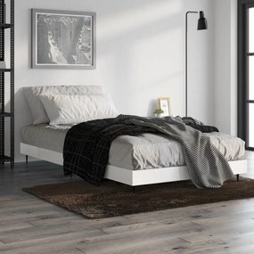 vidaXL Rám postele 90 x 200 cm kompozitní dřevo [832271] Barva: bílá s vysokým leskem