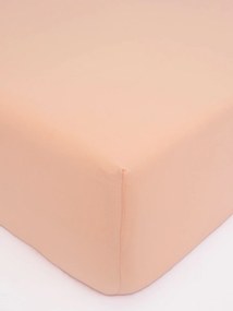 MK Lůžkoviny Jersey prostěradlo Classic 120 x 200 cm – lososová