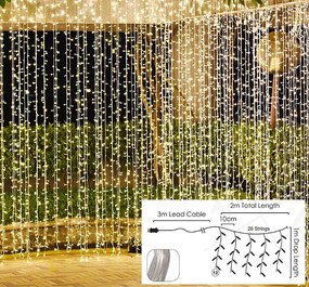 ACA Lighting Apostolidis LED Curtain lights X08240121