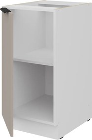 Kuchyňská linka COMO | 375x210 cm | EXTRA VYSOKÁ | UNI dvířka | bílá/kašmír