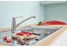 GROHE 31680000 - Dřezová baterie BAUECO lesklý chrom