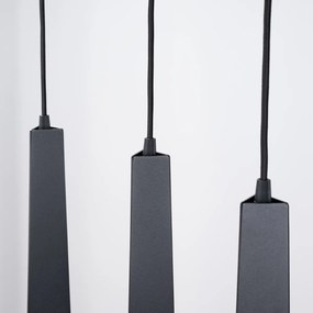 Sollux Lighting Závěsná lampa PRYSM 3L černá