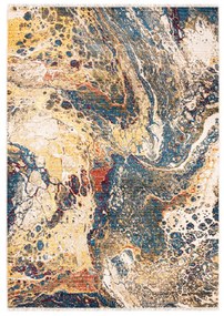 Kusový koberec Marino žluto modrý 160x225cm