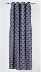 Modro-šedý závěs 130x260 cm Zatapa – Mendola Fabrics