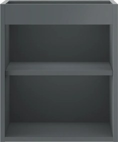 Mexen Box-A, závěsná skříňka 40 cm, grafitová matná, 91AX1-0400-470-1-66