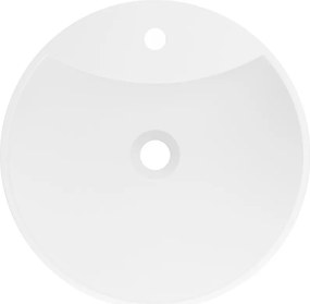 Mexen Ajax-02 volně stojící umyvadlo z konglomerátu 45 x 45 cm, bílá mat - 26514500