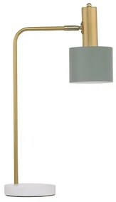 Rustikální stolní lampa Paz mint