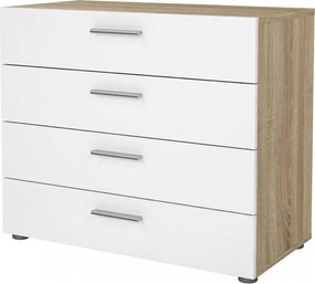 Falco Komoda PEDRO 505 oak/bílý lesk