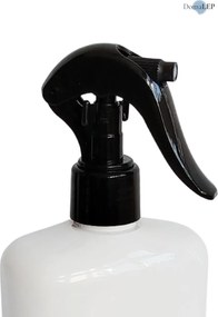Dávkovač na mýdlo 400 ml bílý s černým rozprašovačem mini LIMA