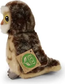 RAPPA Plyšová sova 16 cm / ECO-FRIENDLY / od 0 měsíců