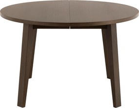 XXXLutz JÍDELNÍ STŮL, tmavě hnědá, 120-220/120/75 cm P & B - Jídelní stoly - 001749063801