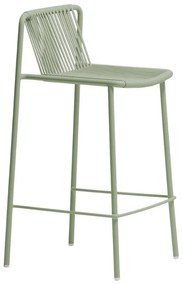 OnaDnes -20% Pedrali Zelená kovová barová židle Tribeca 3667 67,5 cm