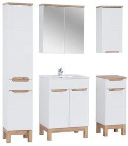 Koupelnová zrcadlová skříňka BALI bílá 60