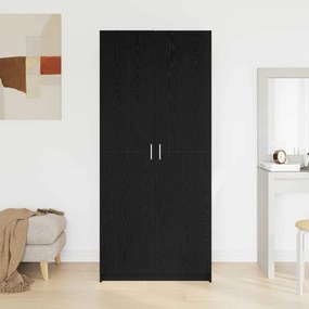 Šatní skříň Černý dub 80 x 50,5 x 180 cm Kompozitní dřevo 3333855