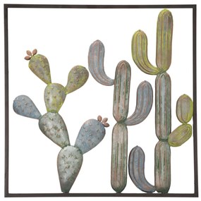 Nástěnná dekorace Mauro Ferretti Cactus Frame B, 50x1,3x50 cm