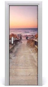 Fototapeta na dveře samolepící Stezka na pláž 75x205 cm