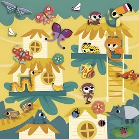 JANOD My Arts  Crafts Nalepování zvířátek / Kreativní sada / samolepky