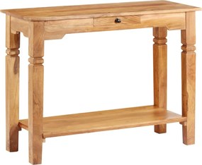 vidaXL Konzolový stolek 100 x 40 x 76 cm masivní akáciové dřevo [338033]