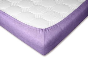 Dadka Froté prostěradlo fialová B  Froté prostěradlo fialová  80x220x20 cm