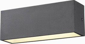 LA 1005155 SITRA L WL UP/DOWN venkovní LED nástěnné přisazené svítidlo antracit CCT switch 3000/4000 K - BIG WHITE (SLV)