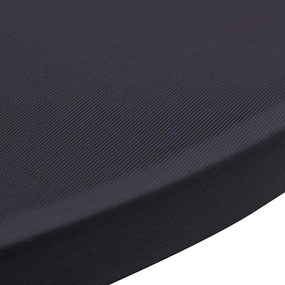 Strečový návlek na stůl 2 ks 60 cm antracitový 131428