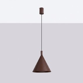 Sollux Lighting Závěsné svítidlo NOX 25 hnědé