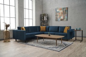 Hanah Home Rohová pohovka KALE olejově zelená
