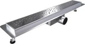 B-DRAINWELL 60 Chrom Odtokový podlahový žlab, bublinky