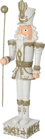 Figurka Louskáčka 55 cm bílá