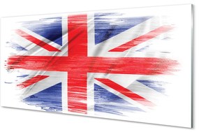 akrylový obraz Vlajka Velké Británie 140x70 cm