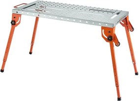 Svařovací stůl 111,8 × 53,3 cm 226,8 kg skládací pracovní stůl s nastavitelnou