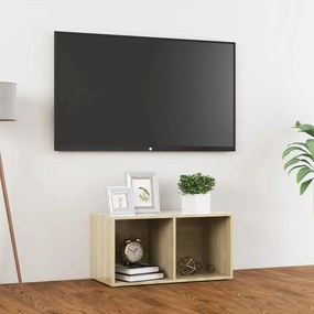 TV stolek dub sonoma 72 x 35 x 36,5 cm kompozitní dřevo