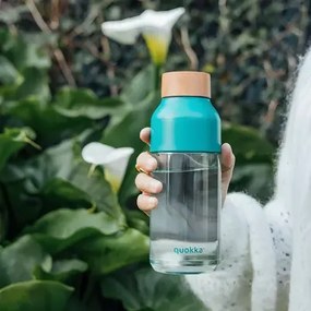 Quokka Ice tmavě zelená / Láhev / Tritan / 570 ml / Bez BPA