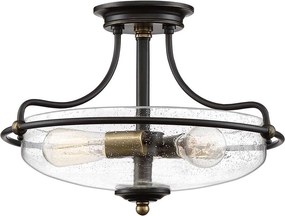 Stropní svítidlo Elstead Griffin SFS-C-PNAB bronz - mosaz