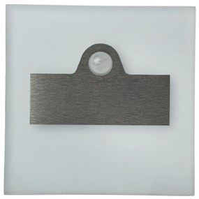 Schodišťové LED svítidlo Lumi, 1x LED 0,6w, 6500k, s, pohybový senzor