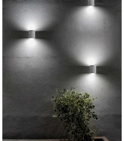 Svítidlo Nova Luce CADMO R WALL GREY nástěnné, IP 65, 6 W