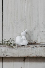 Storefactory Velikonoční dekorace OTTO  10 cm, bílá barva, porcelán
