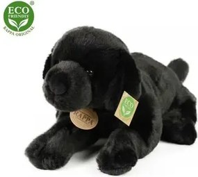 RAPPA Plyšový labrador černý 40 cm / ECO-FRIENDLY / od 0 měsíců