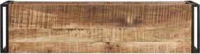 TV stolek 120 x 30 x 40 cm hrubé mangovníkové dřevo 320679