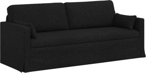 Set pohovek 2 ks Černá textil 3407583