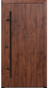 Vchodové dveře s ocelovým opláštěním FM Turen model DS20 blackline Orientace dveří: Levé, otevírání dovnitř, Dekor: Bílá, Standardní rozměr dveří včetně rámu: 98 cm x 208 cm - vnější rozměr rámu
